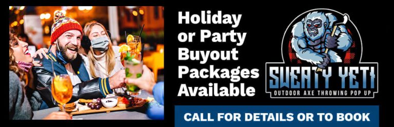 Sweaty Yeti: Outdoor Axe Throwing & Bar | Denver, CO